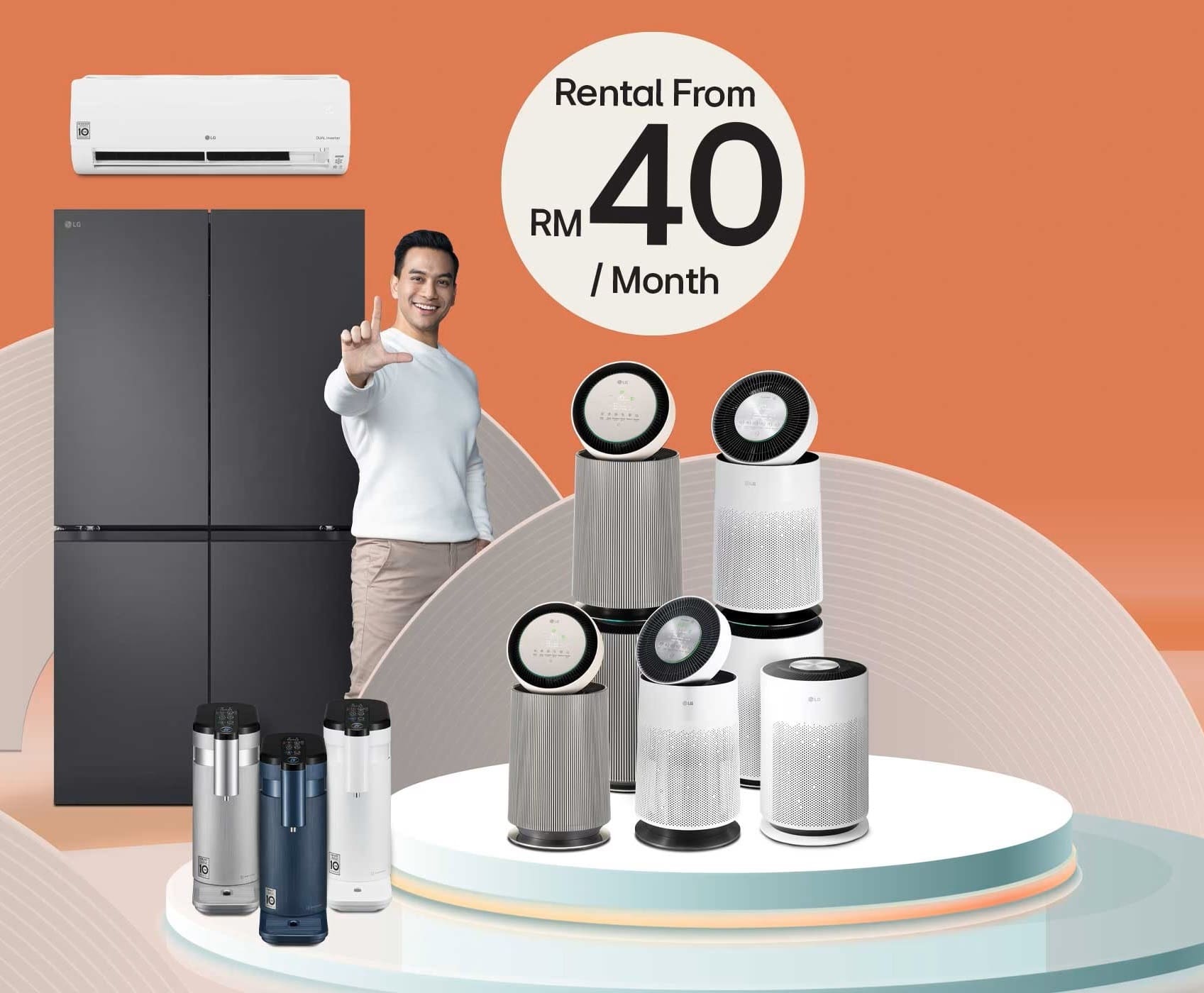Lg water purifier promotion store
